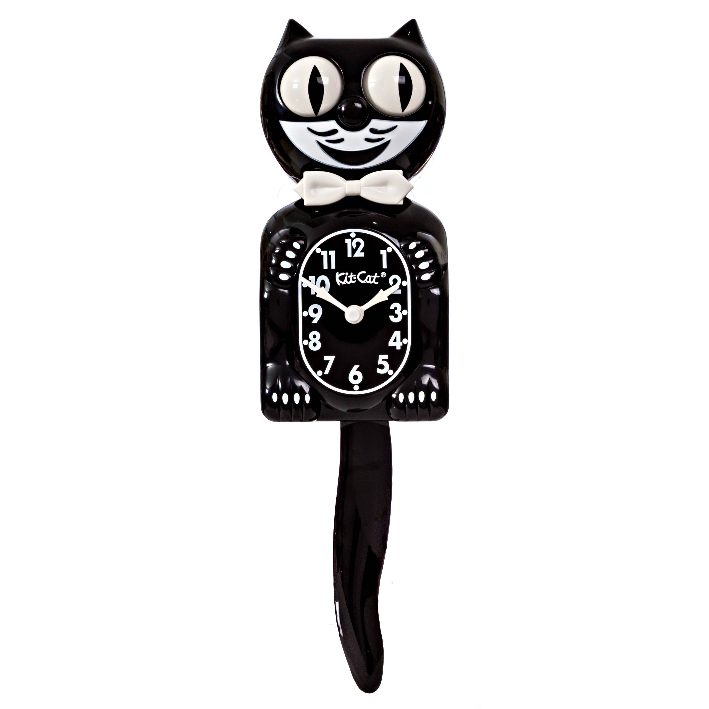 Classic Black Kit Cat Klock – A Boy Named Aaron